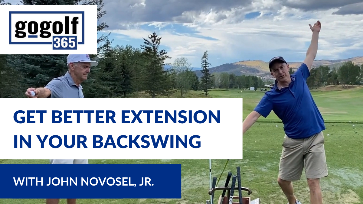 The Easiest Golf Backswing Drill for Better Extension – GoGolf365