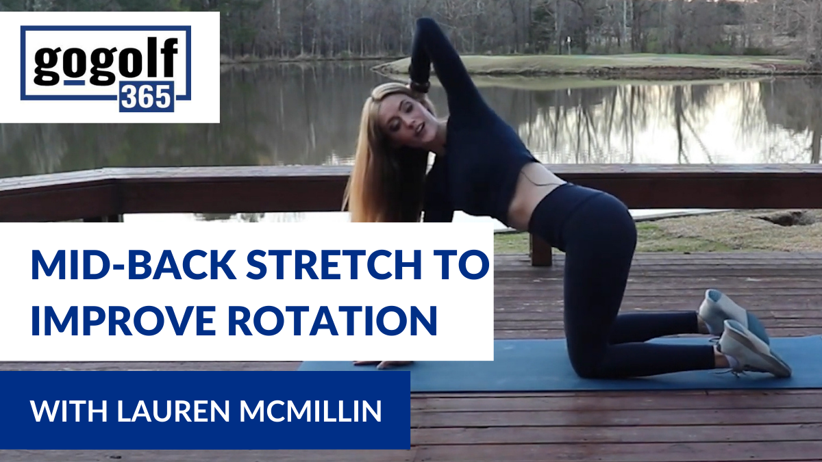Improve Your Spinal Rotation with this Mid Back Stretch for Golfers ...